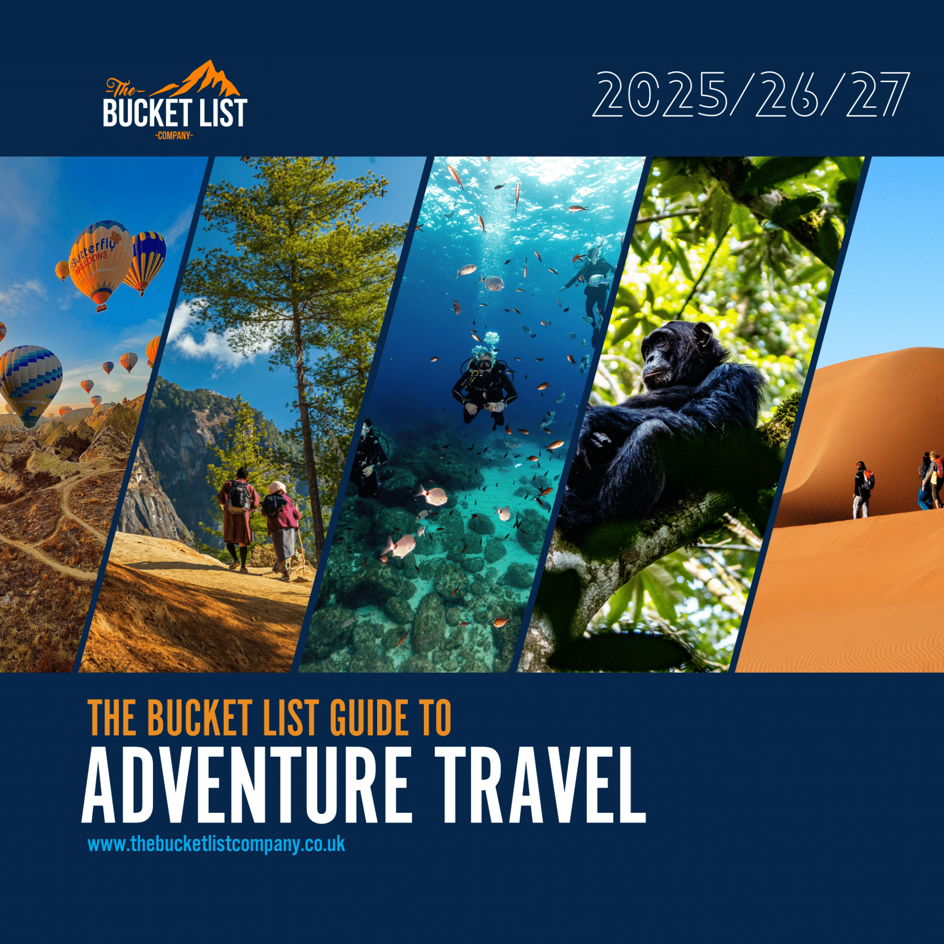 The Bucket List Company Guide to Adventure Travel 2025/26/27